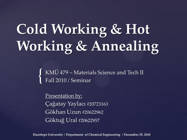 Hot Working and Cold working Operation.pptx