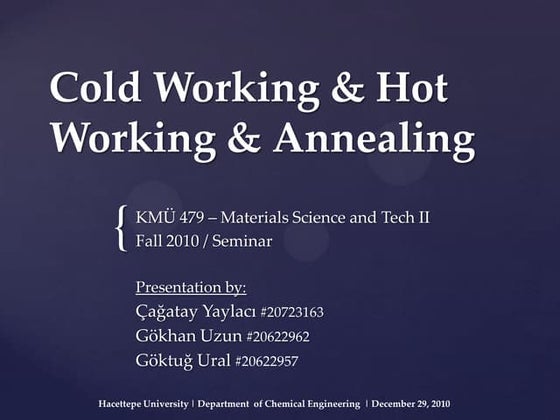 Hot Working and Cold working Operation.pptx