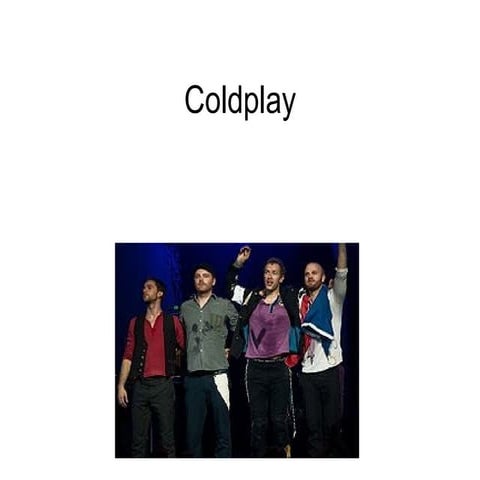 Presentación (coldplay) | PPTX