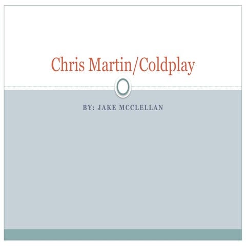 coldplay_powerpoint.pptx para todo publico | PPTX
