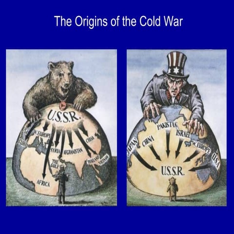 Cold War Powerpoint for the Cold War on the Cold War | PPT