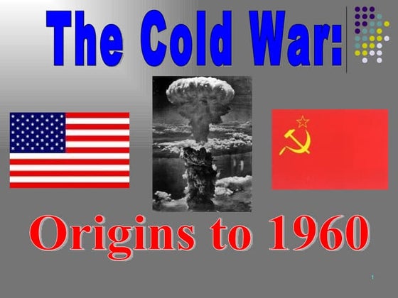 CAMBRIDGE IGCSE HISTORY REVISION 4 - COLD WAR | PPTX