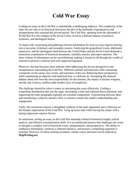 Causes Of World War 2 Essay.pdf