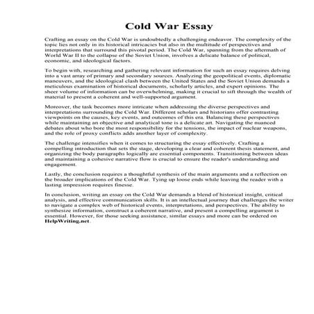 Cold War Essay.pdf