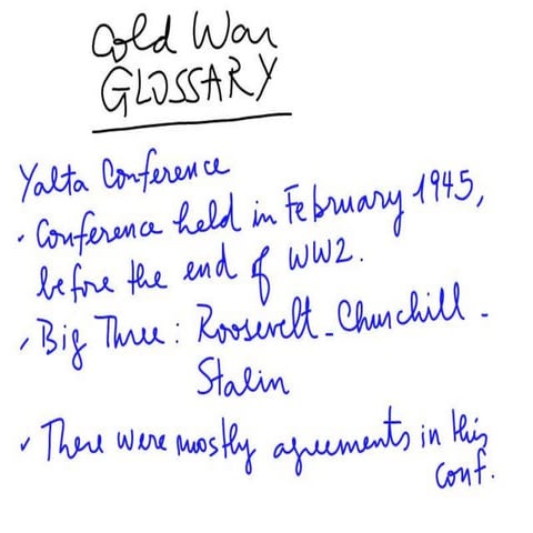 Cold war glossary | PDF