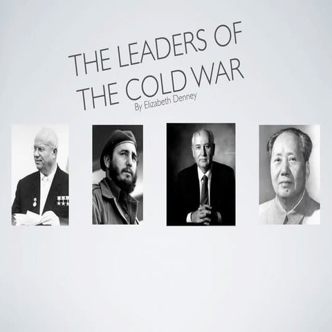 Cold war leaders | PPT