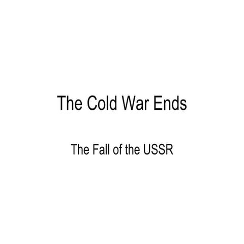 Cold war pt_4_the_end | PPT