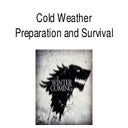 Cold weather injury training, U.S. Army Garrison West Point | PPTX