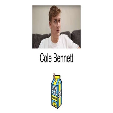 Cole Bennett | PPT