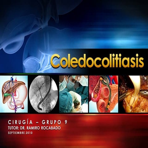 Coledocolitiasis | PPT