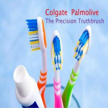 Colgate-Palmolive Company: The Precision Toothbrush | PPT