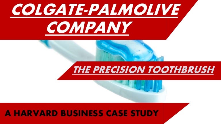 Colgate palmolive company - the precision toothbrush