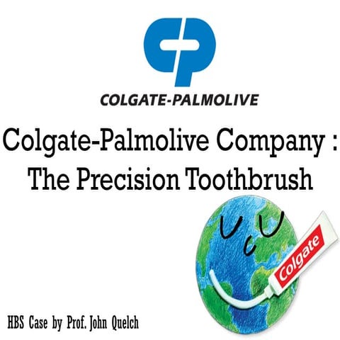 Colgate-Palmolive Company : The Precision Toothbrush | HBS Case ...