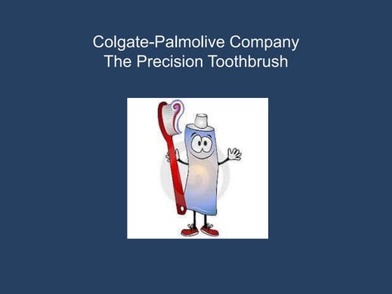 colgate-palmolive the precision toothbrush | PPT