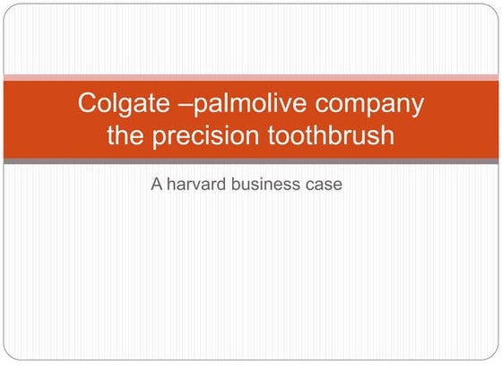 Colgate case study | PPT