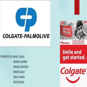 Colgate Palmolive | PPTX
