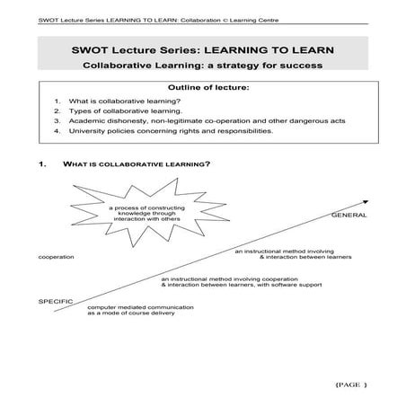 Collab Learning | PDF