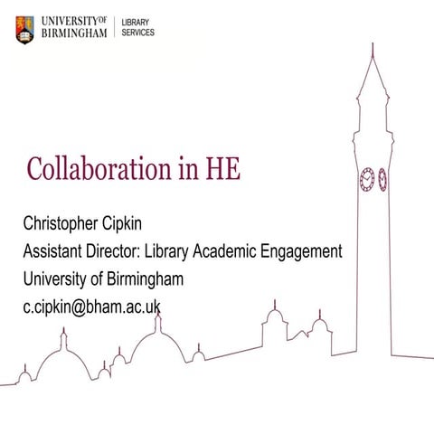 Collaboration in HE | PPT