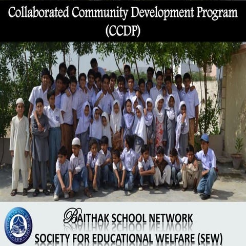 Collaborated community development program (ccdp) for uploading slide share | PPT