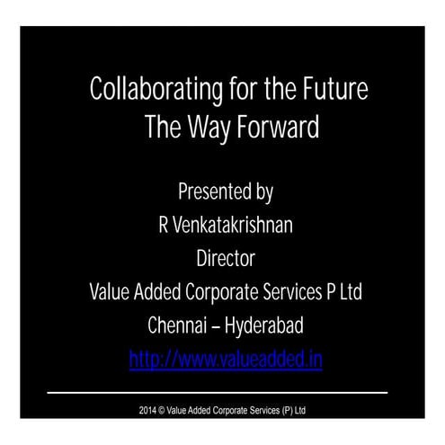 Co-creation of value in partnership with the Customer | PDF