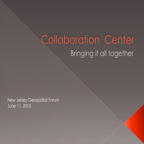 COLLABORATION CENTER | PPTX