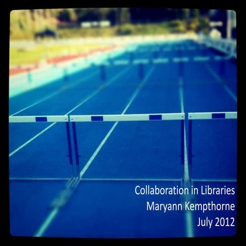 Collaboration in libraries | PPTX