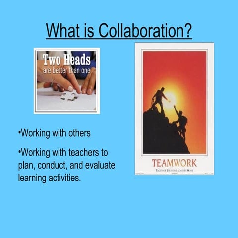 Collaboration Slides | PPT