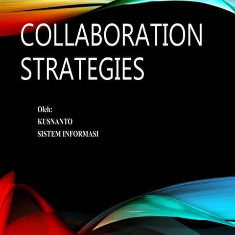 Collaboration strategies | PPTX