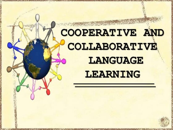 COOPERATIVE LEARNING STRATEGY | PPT