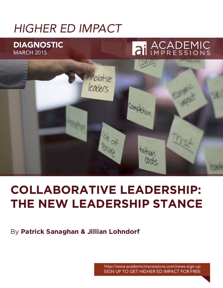 Collaborative leadership paper