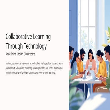 Collaborative learning ppt | PPTX