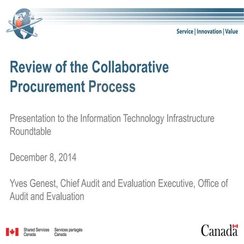 Review of the Collaborative Procurement Process | PPT