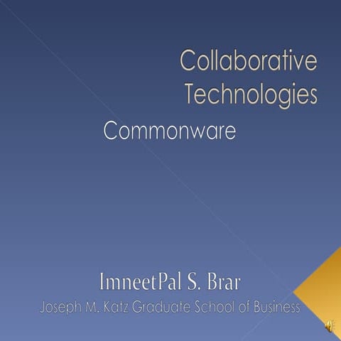 Commonware | PPT
