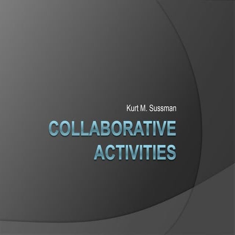 Collaborative activities | PPTX
