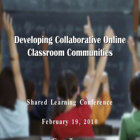 Collaborative Classrooms | PPT