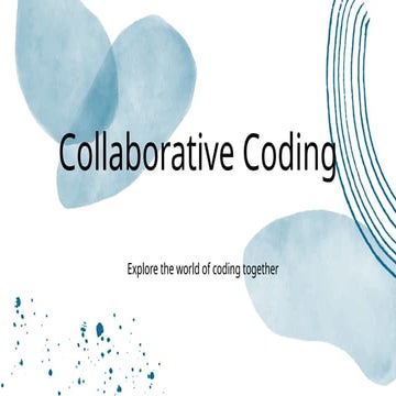 Collaborative Coding (1).pptx. college engineering | PPTX