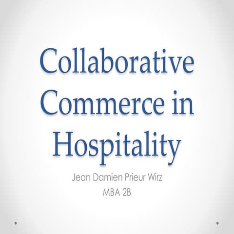 Success of Collaborative commerce | PPT