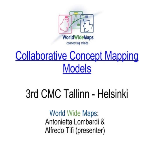 Collaborative Concept Mapping Models3rd Cmc Ta | PPT