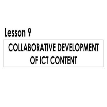 Collaborative Development of ICT Content (1).pptx