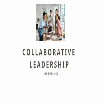 Exploring Collaborative Leadership Today | PPTX