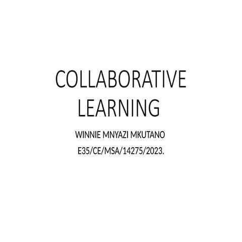 COLLABORATIVE LEARNING ASSIGNmentMENT.pptx