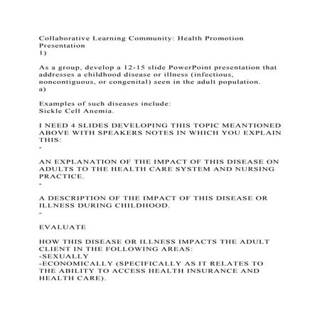 Collaborative Learning Community Health Promotion Presentation1).docx