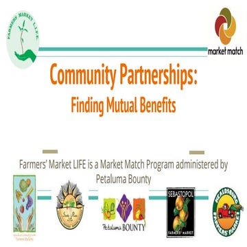 Collaborative Outreach through Community Partnerships | PPTX | Business ...