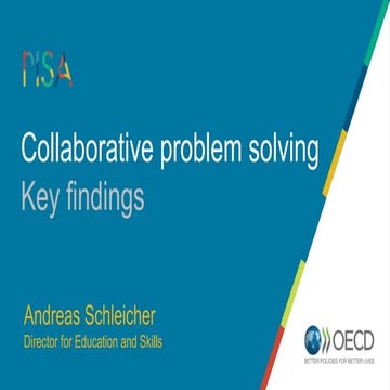 Collaborative problem solving - Key findings | PPTX