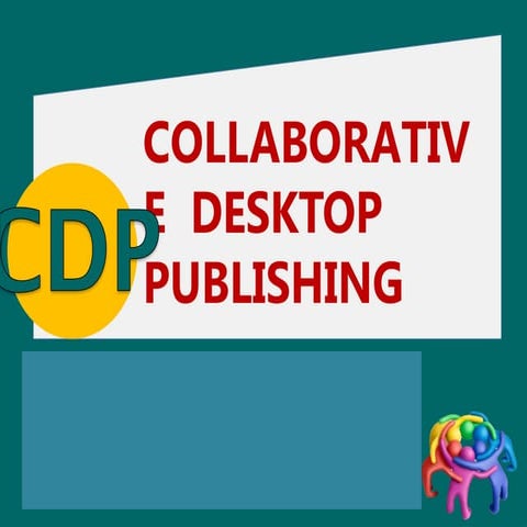 Collaborative Desktop Publishing power point | PPTX