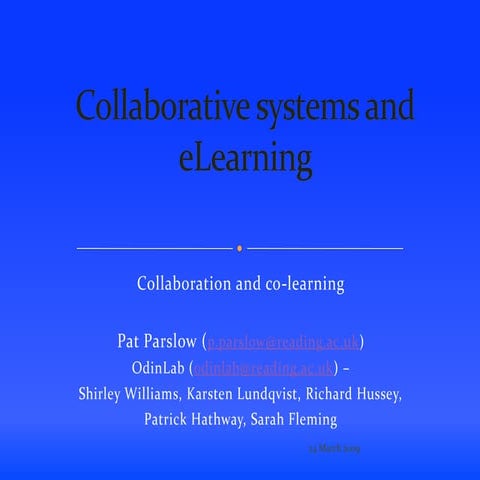 Collaborative Systems | PPTX