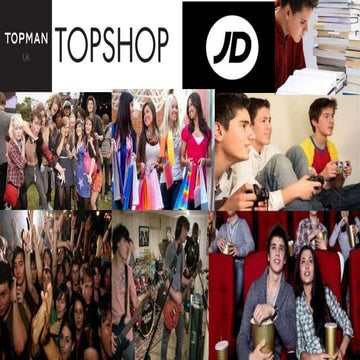 Collage for media on target audience | PPT