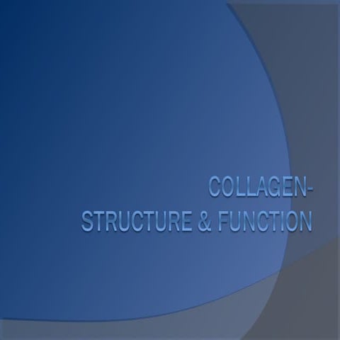 Collagen | PPT