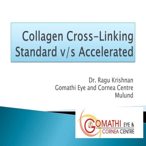 Collagen Cross Linking | PPTX