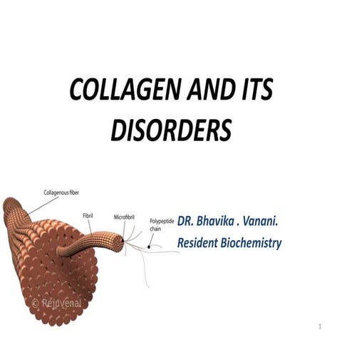 Collagen and its disorders | PPTX